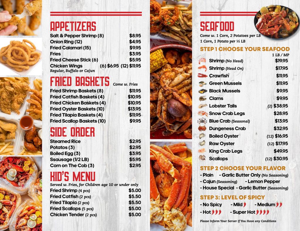Seafood Shack Menu Kintaro Hot Pot Seafood Shack Menu Kintaro Hot Pot